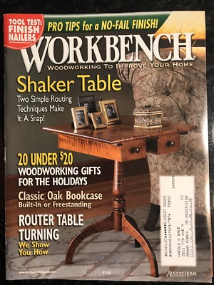 February 2003 No. 274 DIY Workbench Magazine Woodworking Arts Crafts ...