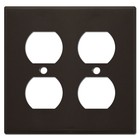 Light Gloss Brown Metal Wall Plate Covers Switch Plates & Outlet Covers ...