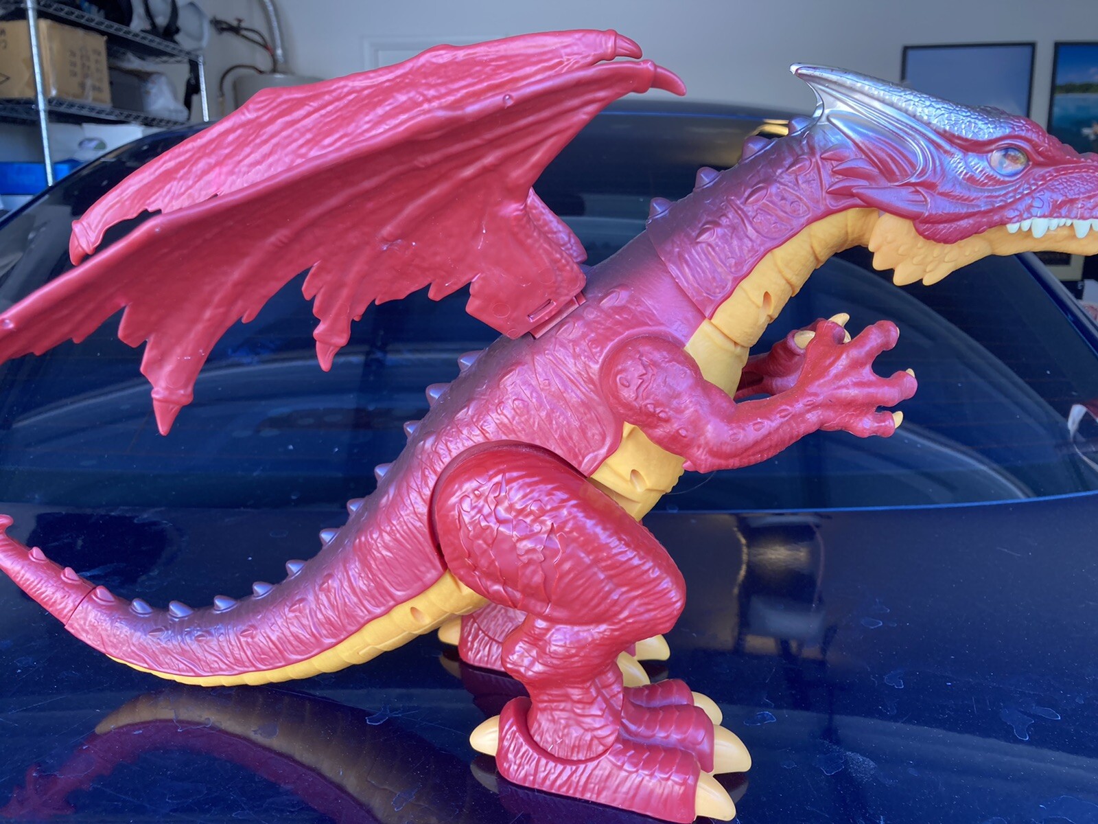 ZURU ROBO Alive Huge Fire Breathing Dragon- Real Life Robotic Pet ...