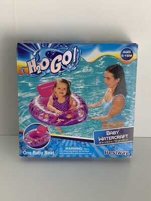 H20 Go! Little Girl Baby Watercraft One Baby Boat, Ages 0-1 New Read | eBay