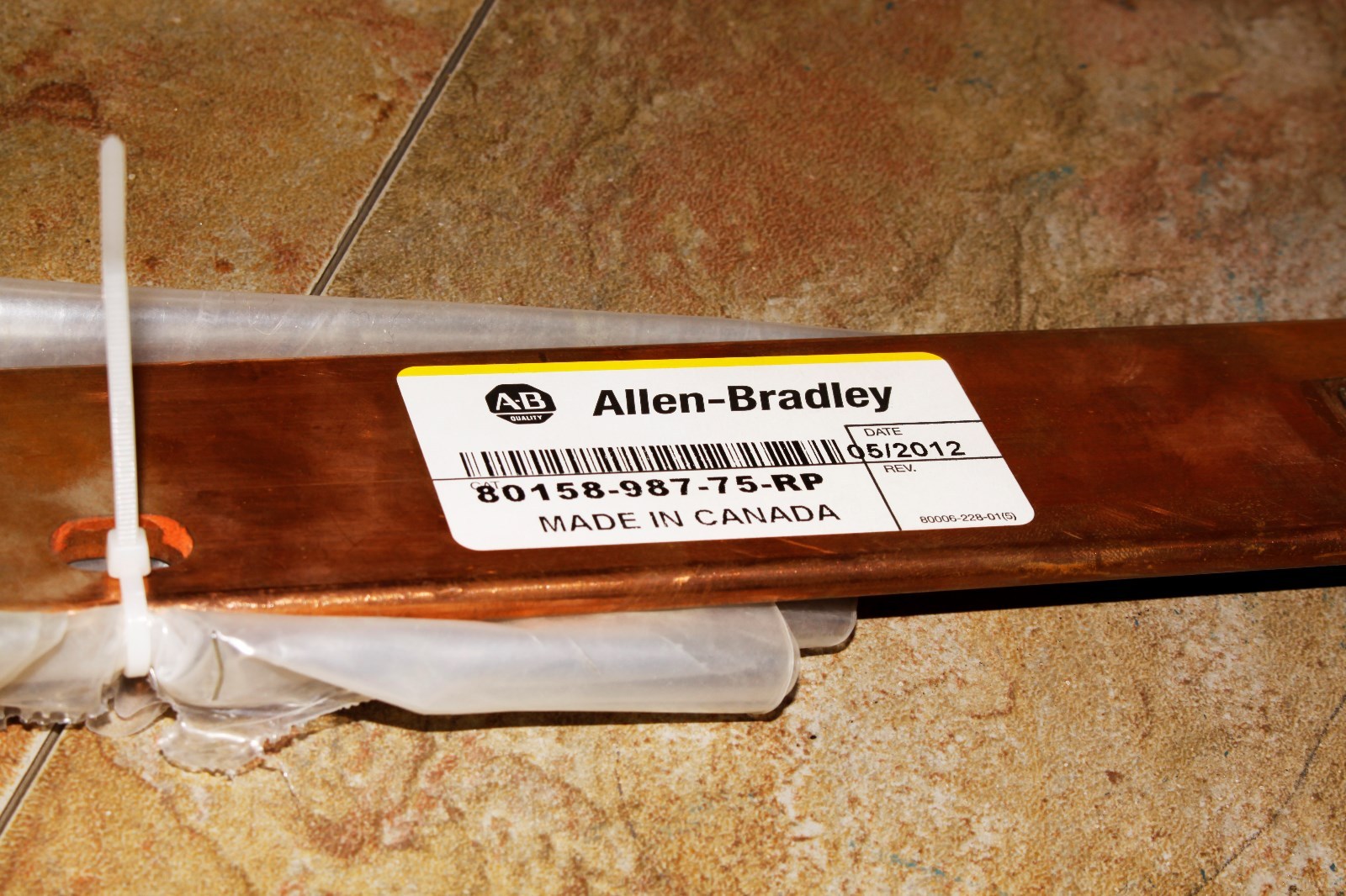 Allen Bradley Ground Bus Splice Bar 80158-987-75-RP | eBay