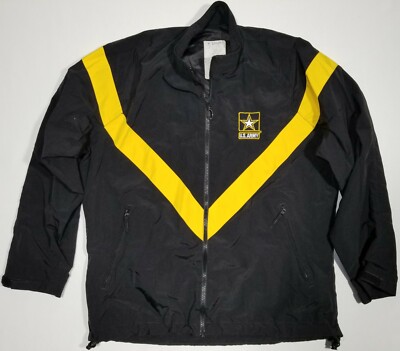 US ARMY PT Jacket Black Fitness APFU Gold Yellow UNISEX/FEMALE CHOOSE ...