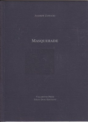 Andrew Zawacki MASQUERADE 1st Ed. SIGNED SC Book | eBay Australia