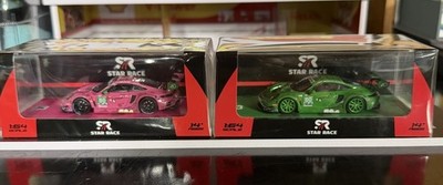 1/64 Scale Star Race Porsche 911 GT3 REXY #80 And ROXY #80 As PAIR | eBay
