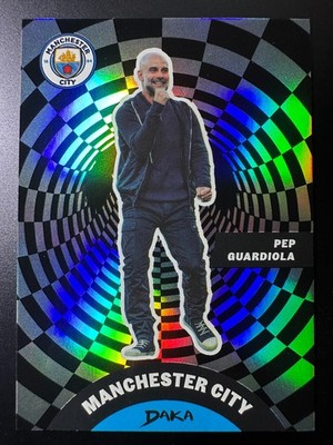 2025 Daka Manchester City Team Set Soccer Tunnel Silver 073/175 - Pep ...