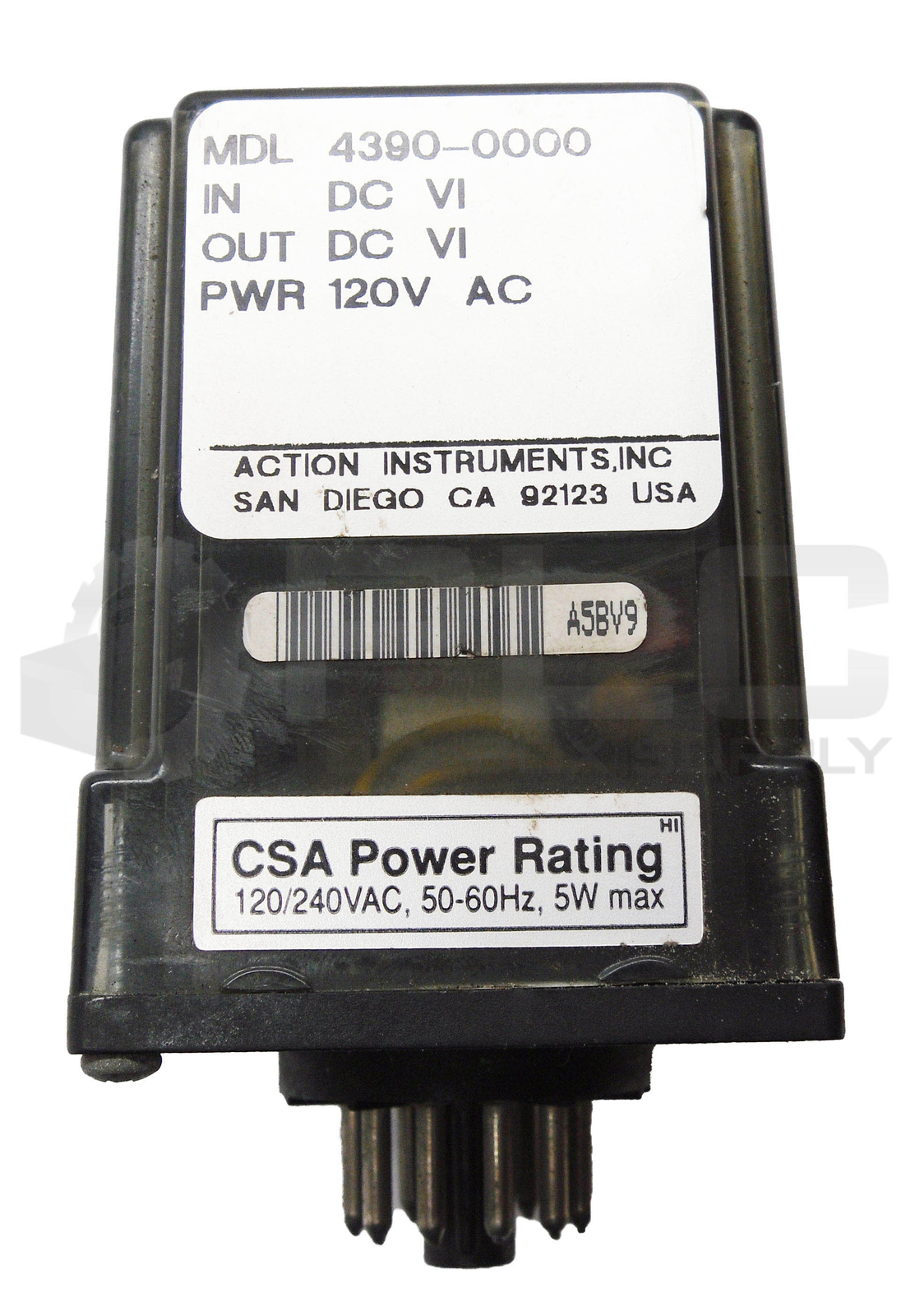 ACTION INSTRUMENTS 4381-0000 SIGNAL ISOLATOR 120/240VAC 50-60HZ 5W ...