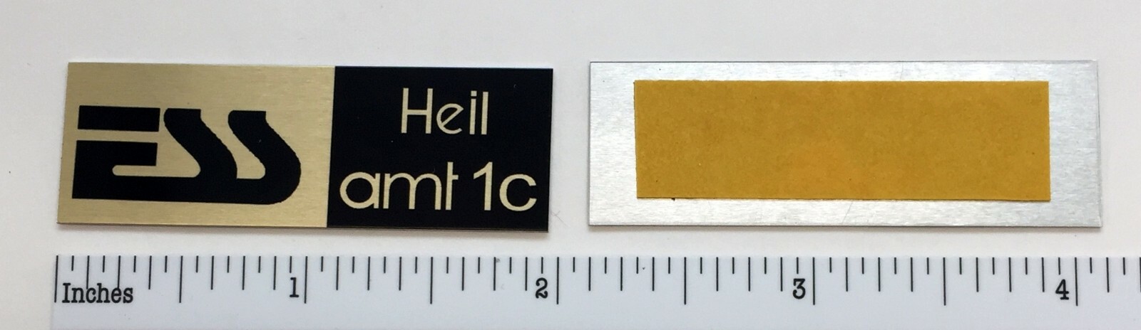 ESS Heil AMT-1c Speaker Badge Pair Logo Emblem Custom Made Aluminum | eBay