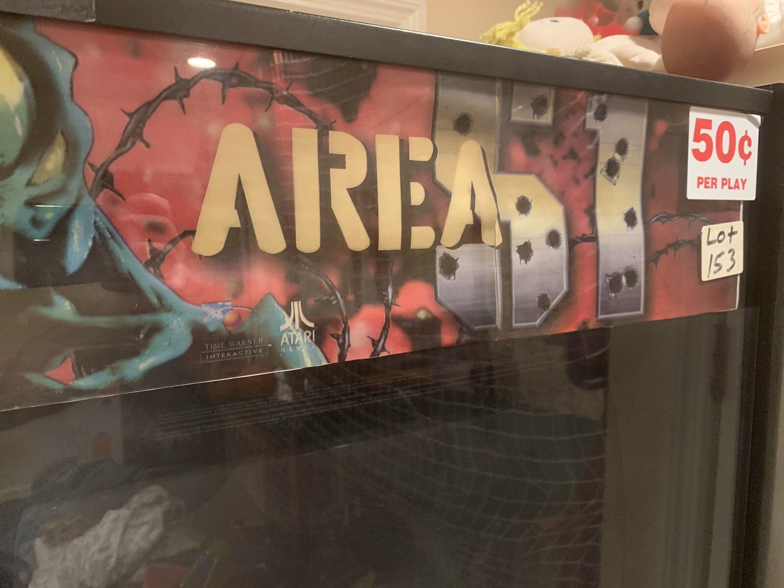 AREA 51 arcade Full Size by Atari | eBay