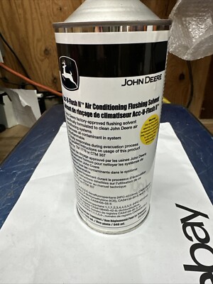 1 QUART John Deere Acc-U-Flush II Air Conditioning Flushing Solvent ...