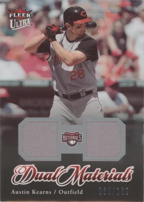 2007 Fleer Ultra - Dual Materials Austin Kearns #DM-AK /160 (MEM) for ...