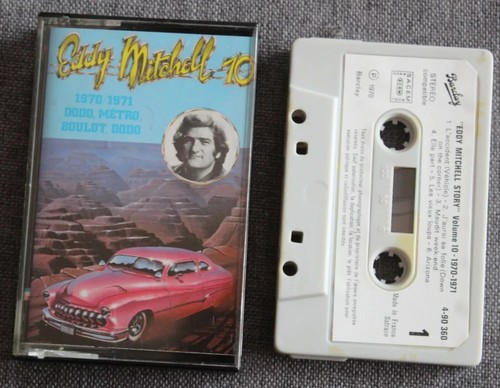 Eddy Mitchell, 1970/1971 dodo metro boulot, K7 audio / Audio tape vol ...