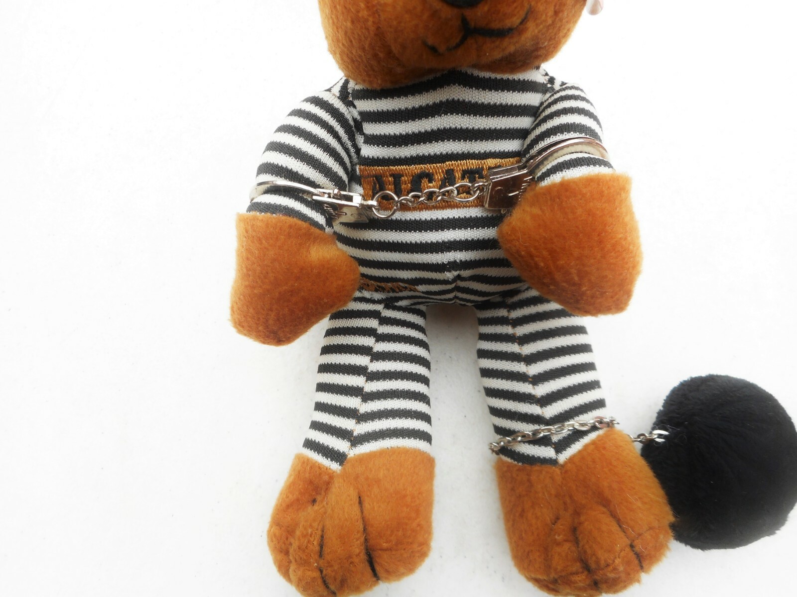 plush Bear alcatraz snco Reject Too Cute Prison Smith Novelty co | eBay