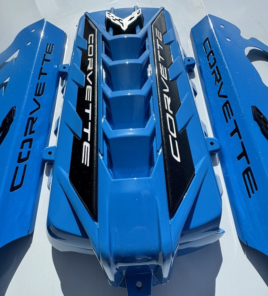 HTC Engine Covers Panels For Corvette C8 2020-2026 Engine appearance ...