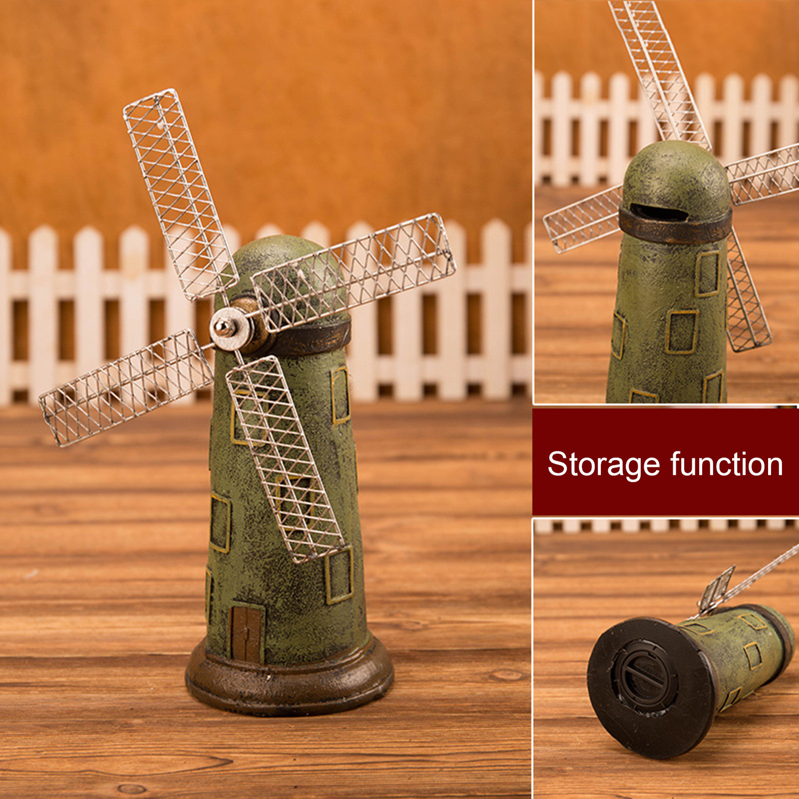 Windmill Ornament Exquisite Eye-catching Fine Texture Windmill Decor ...