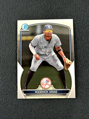 2023 Bowman Chrome RODERICK ARIAS #BCP-199 New York Yankees | eBay