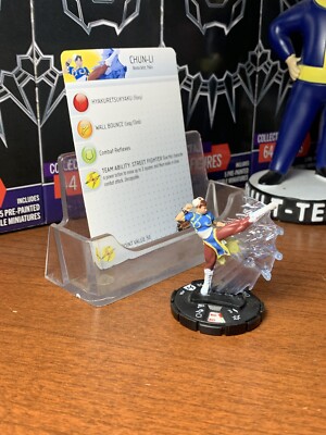 HEROCLIX CHUN-LI 104 With Card Street Fighter Starter Set | eBay