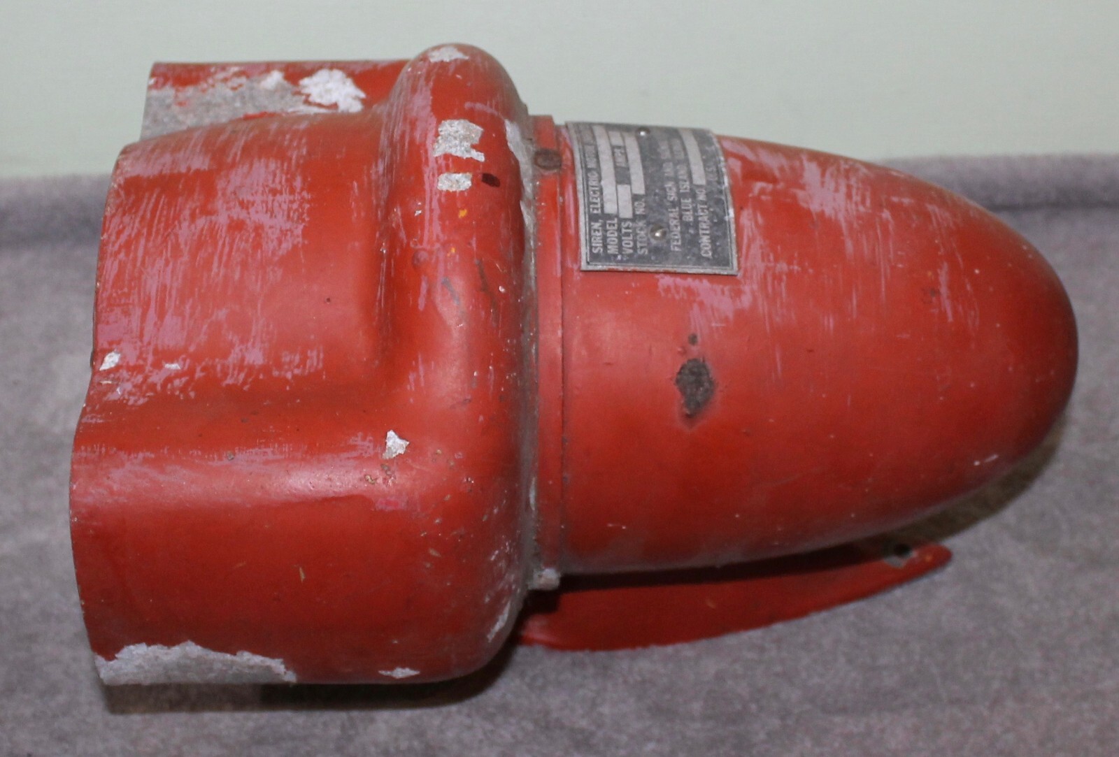 VINTAGE FEDERAL SIREN AND SIGNAL CORP. SIREN MODEL XG 2L32F66 | eBay