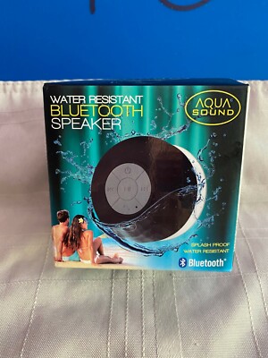 Bluetooth Water Resistant Speaker, New Open Box | eBay