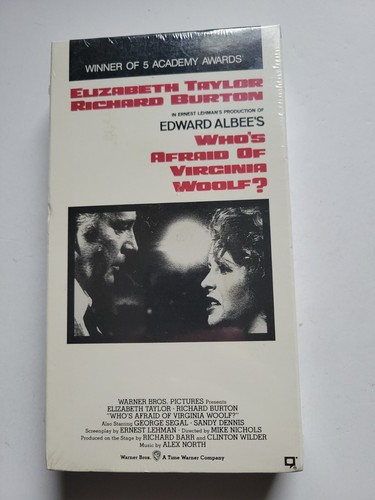 Who's Afraid of Virginia Woolf? VHS Elizabeth Taylor Richard Burton ...
