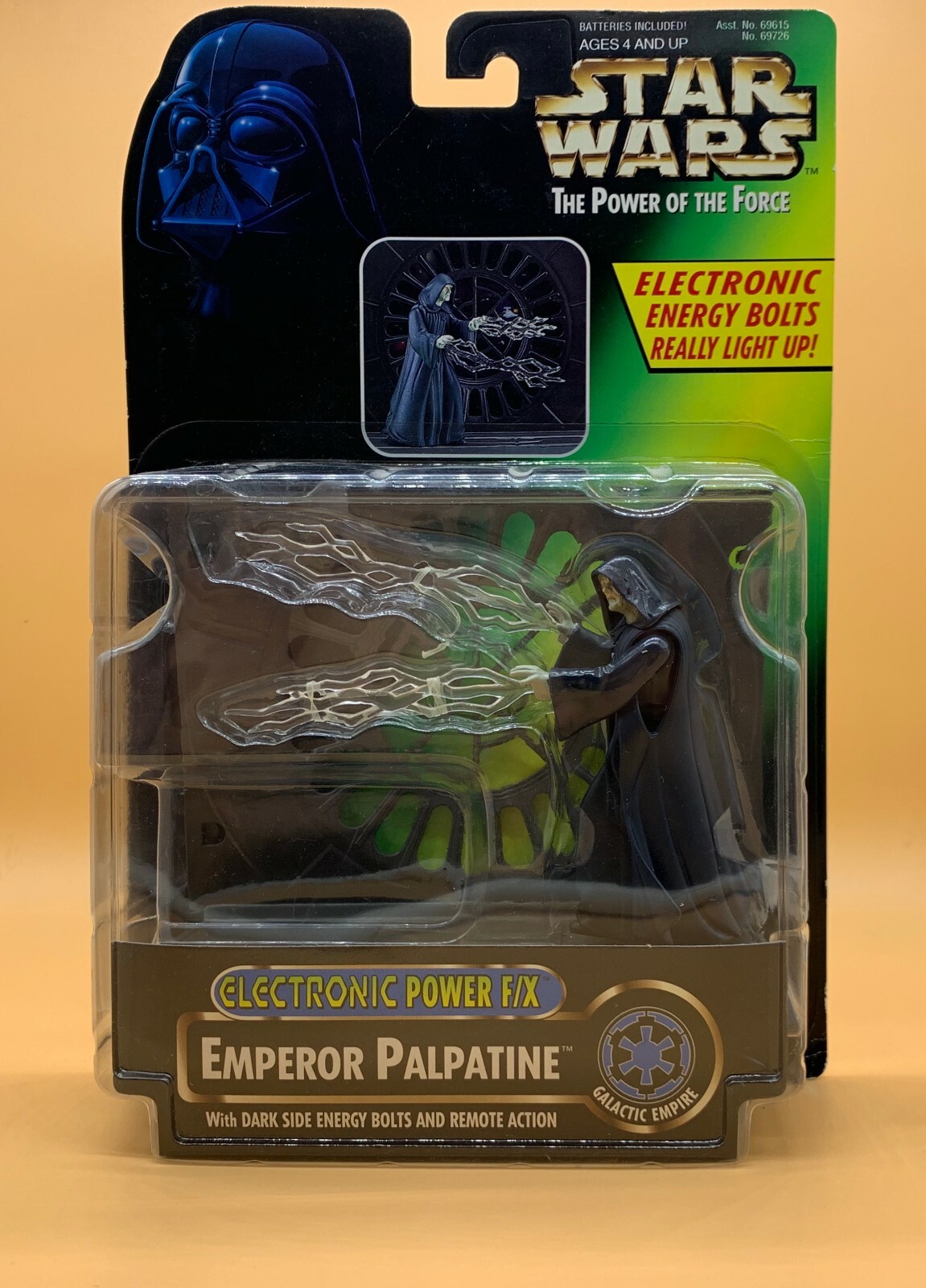 1997 Star Wars Electronic Power F/X Emperor Palpatine POTF Deluxe ...