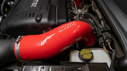 HPS Reinforced Silicone Red Intake Hose Kit For 15-19 Volkswagen Golf 1 ...