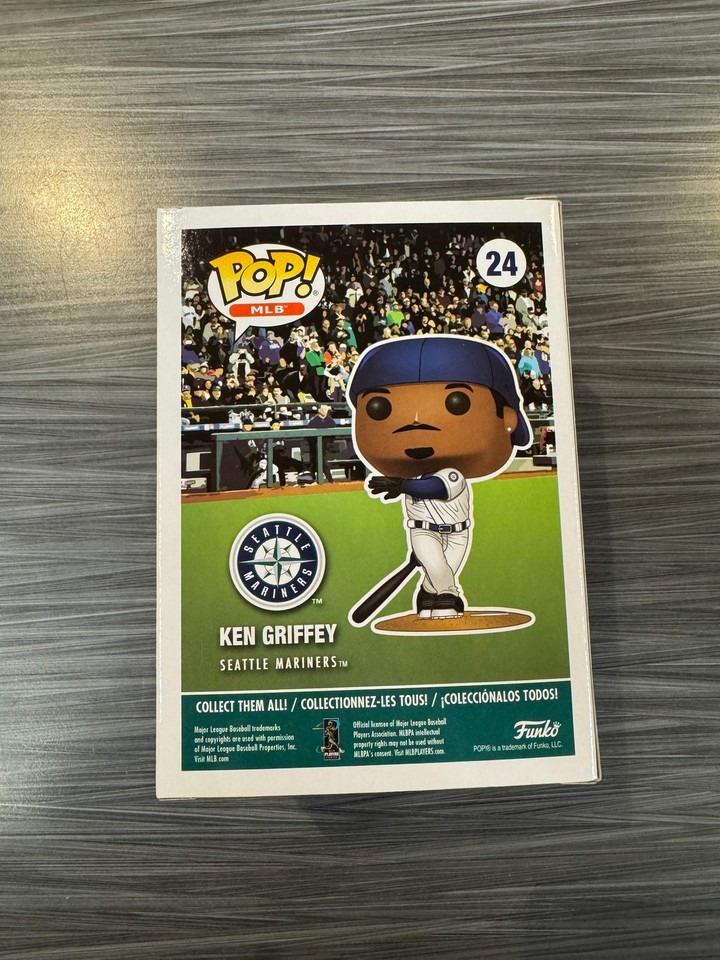 Funko POP! MLB: Seattle Mariners - Ken Griffey (Error Box)(Safeco Field ...