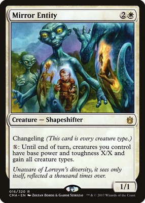 Mirror Entity Commander Anthology NM White Rare MAGIC GATHERING CARD ...