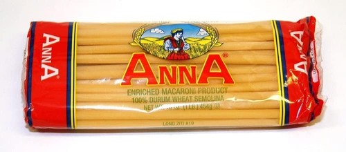 Anna Italian Long Ziti N. 19, 16 oz. | eBay