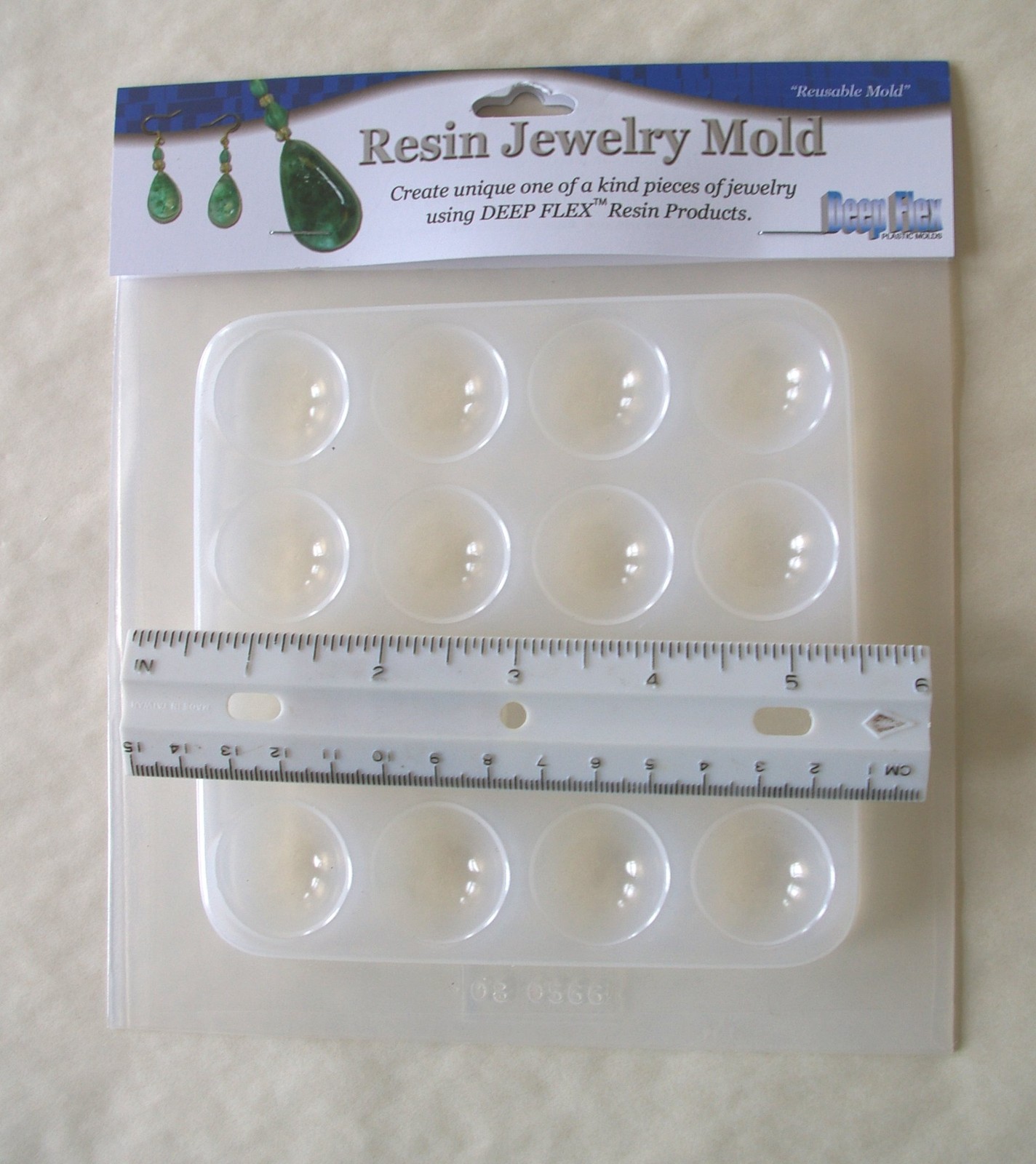 Resin Jewelry Reusable Plastic Mold Deep Flex ~6" x 7" Select Type | eBay
