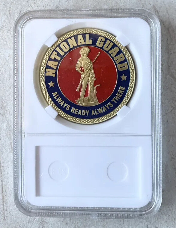 NATIONAL GUARD US Army *Always There Always Ready Challenge Coin | eBay