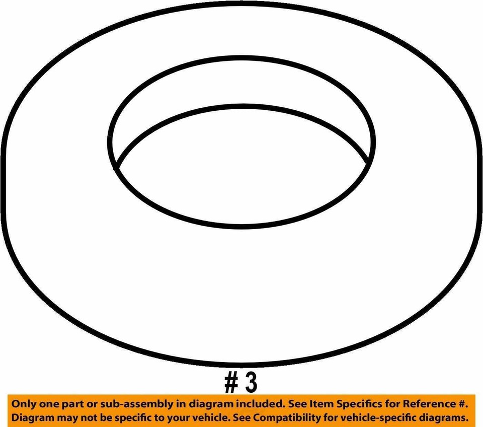 MAZDA OEM 04-15 3 2.0L-L4 Engine Oil Pan-Drain Plug Gasket 995641400 | eBay