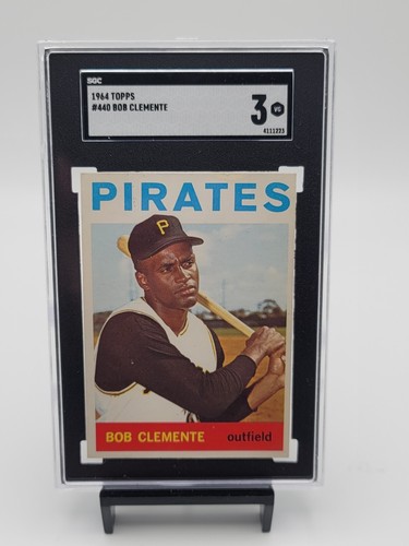 1964 Topps Baseball Bob Clemente #440 SGC 3 | eBay