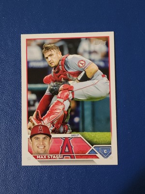 Max Stassi 2023 Topps Baseball card Series One Base #85 Los Angeles ...