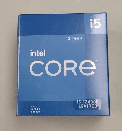 intel CORE i5-12400F | eBay