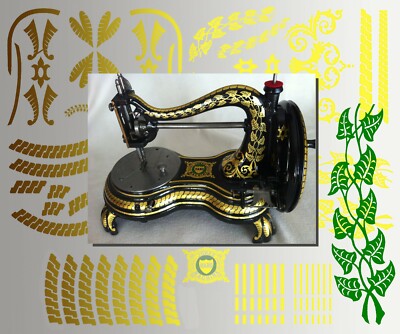 Restoration & Care - Sewing Machine Decals