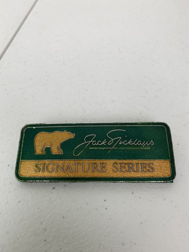 Lincoln OEM Town Car - Jack Nicklaus Signature Series Emblem Badge ...