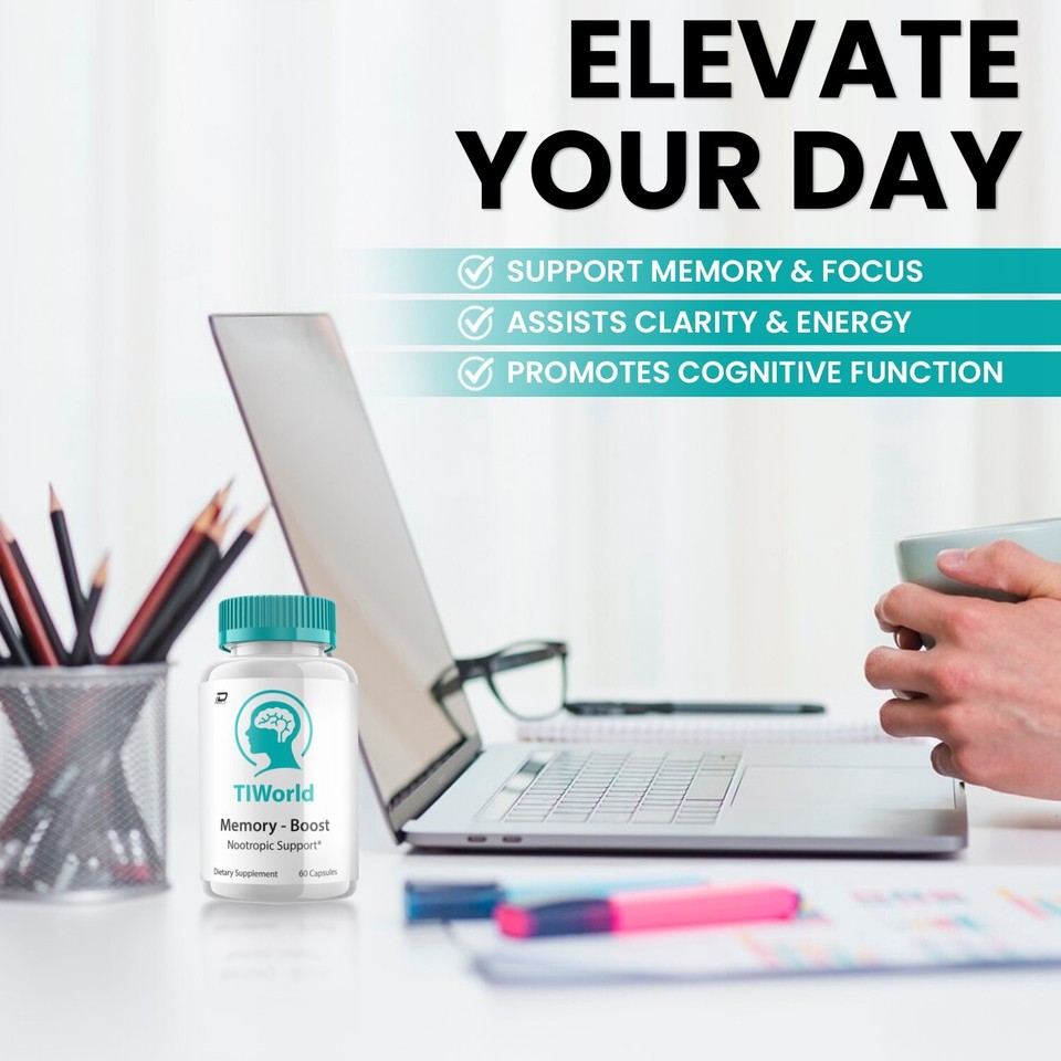 (1 Pack) Tiworld Brain Supplement Capsules – Tiworld All Natural Memory ...