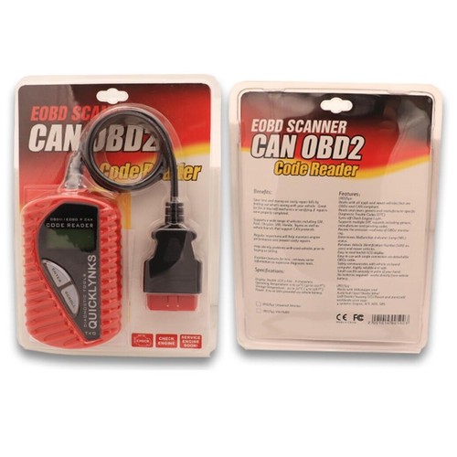 Brand New Quicklynks OBDII Auto Diagnostic Tool T40 EOBD Basic Code ...