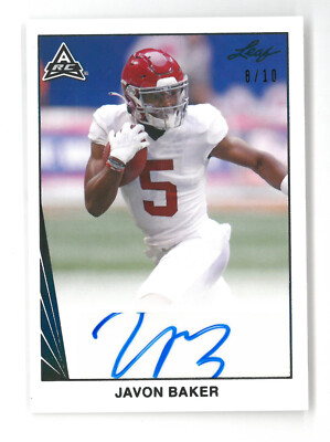 2021 Leaf Memories JAVON BAKER #BA-JB2 🔥 Auto Black 02/10 | eBay