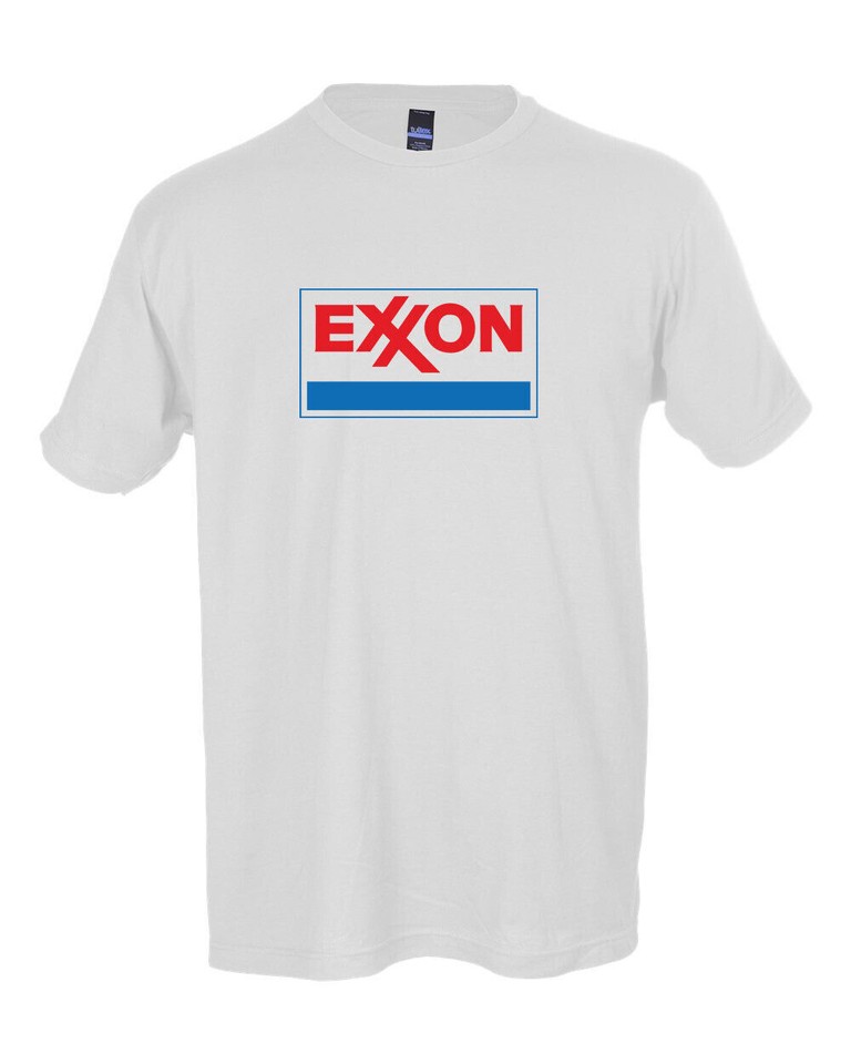 Exxon Gasoline Oil Main Logo shirt 6 Sizes S-5XL! Fast Ship! | eBay