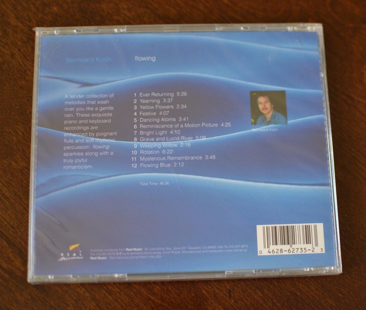 Flowing by Bernward Koch (CD, Feb-1997, Real Music Records) * BRAND NEW ...