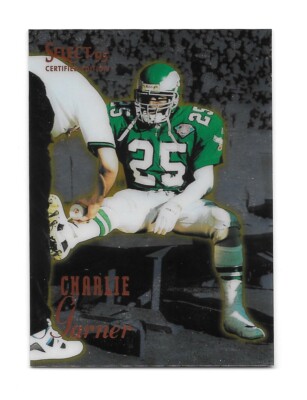 1995 Select Certified Edition CHARLIE GARNER Base - PHILADELPHIA EAGLES ...