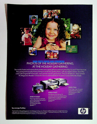 HP Photosmart Printers 2006 Trade Print Magazine Ad Poster ADVERT | eBay