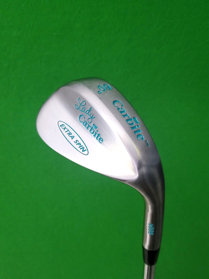 NEW Carbite 60°/8° Lady Carbite Lob Wedge. Apollo Steel Shaft. Wedge ...