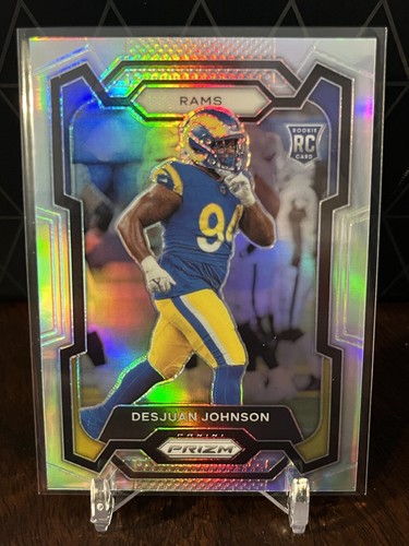 2023 Panini Prizm NFL DESJUAN JOHNSON LA RAMS #356 SP SILVER PRIZM ...