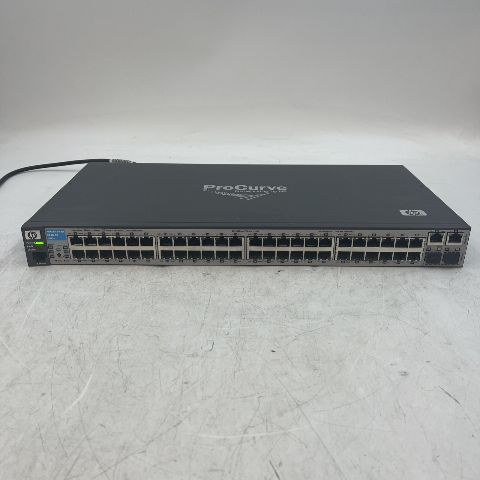 HP ProCurve 2610-48 J9088A 48 Port Ethernet Switch 10/100. | eBay