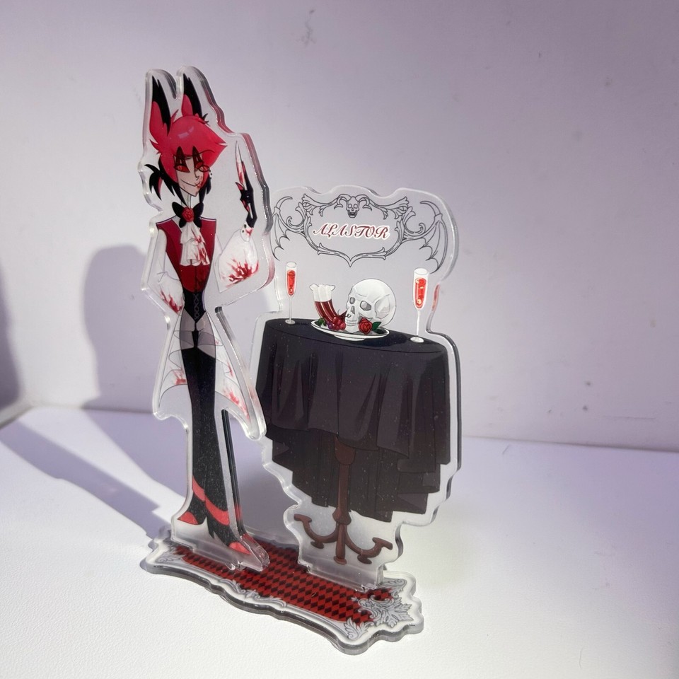 Hazbin Hotel Alastor ️Dinner~ Acrylic Stand Figure Standee 15CM | eBay