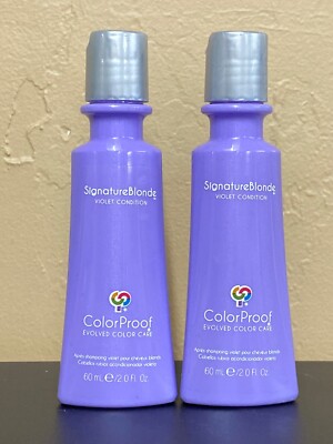 2 ColorProof Violet Conditioner 2 Oz Each | eBay