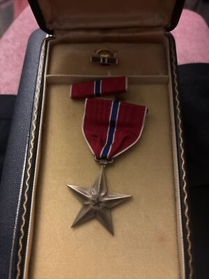 Original WW2 US Navy USMC Type Boxed Bronze Star & Ribbon | eBay