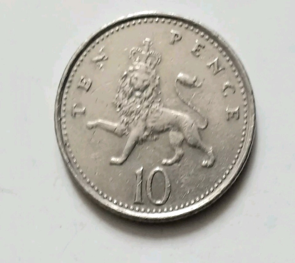 10p Coin (10 Pence). United Kingdom, 1992 (2nd Portrait). | eBay UK